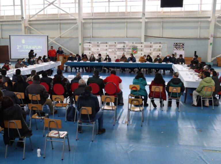 Autoridades de Gobierno se desplazaron hasta la comuna de Ercilla para ser parte de un Trawün ...